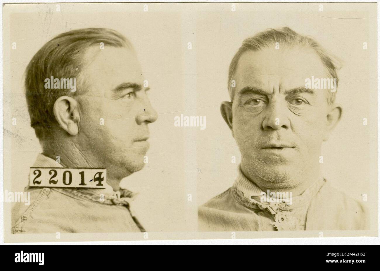 Photograph of Charles B. Hunter (aka Mike Sullivan). Bureau of Prisons ...