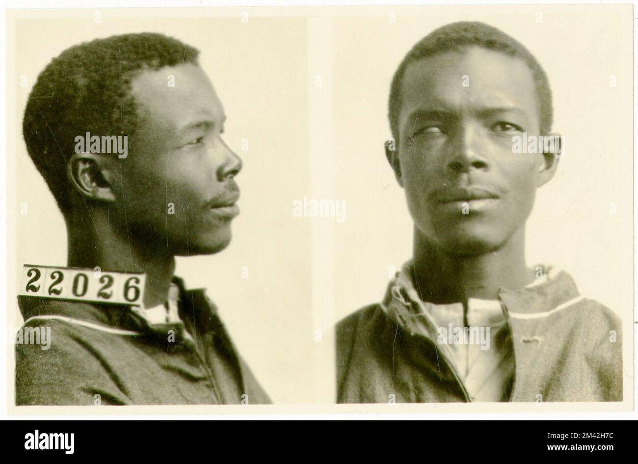Photograph of Jesse Warren (aka Gus Owens). Bureau of Prisons, Inmate ...