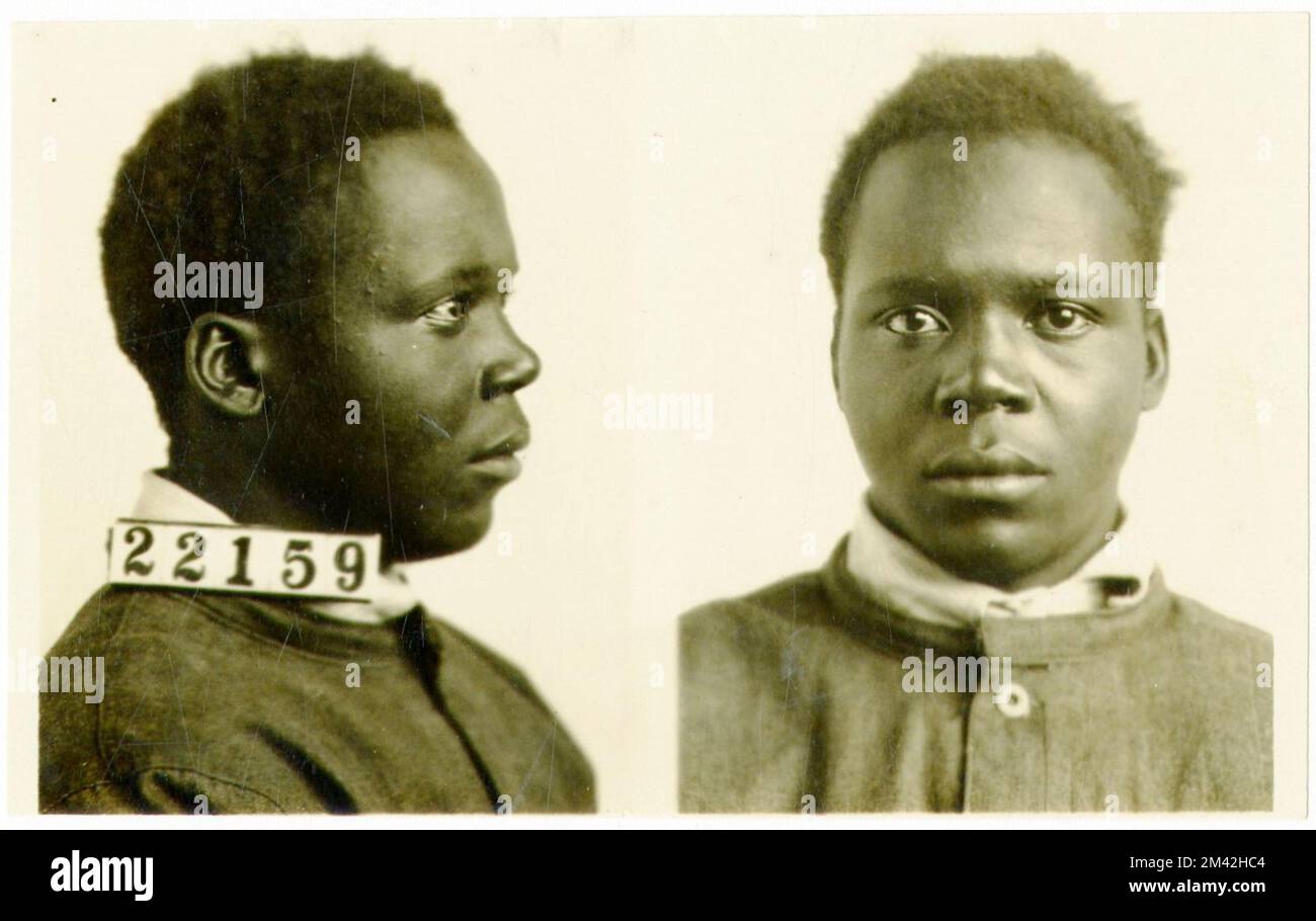 Photograph of Charlie Jones. Bureau of Prisons, Inmate case files Stock ...