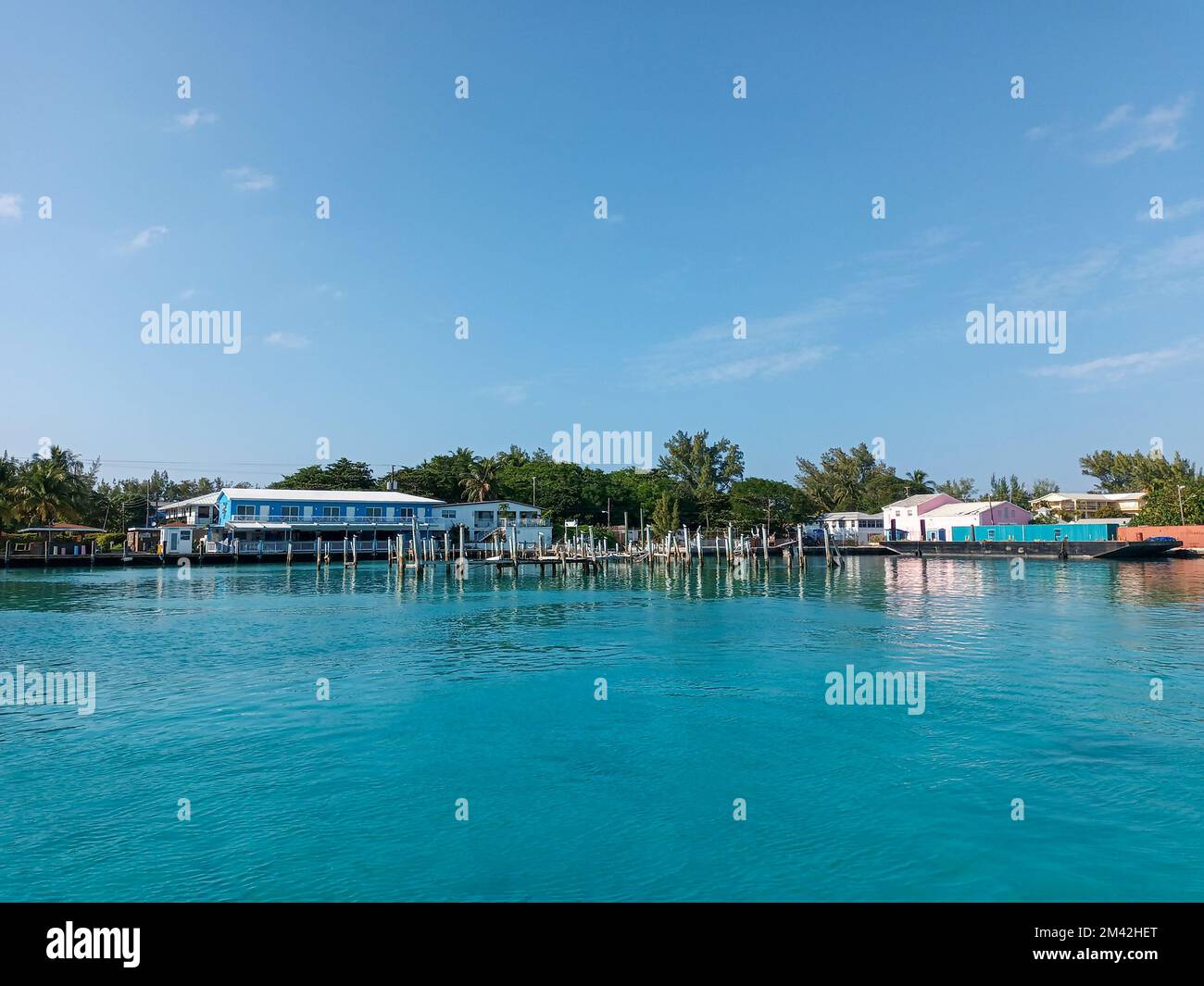 Beautiful tranquil marina tropical resort hi-res stock photography and ...