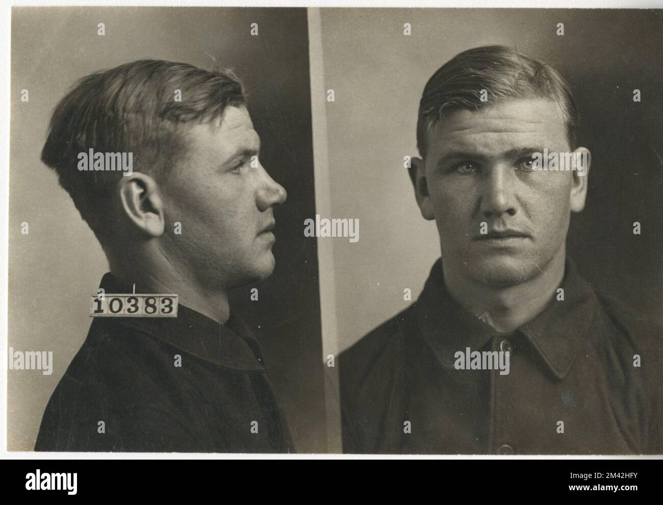 Photograph of William F. Throl. Bureau of Prisons, Inmate case files ...
