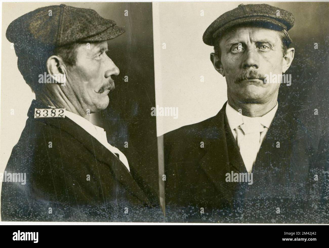 Photograph of Edward Perry. Bureau of Prisons, Inmate case files Stock ...