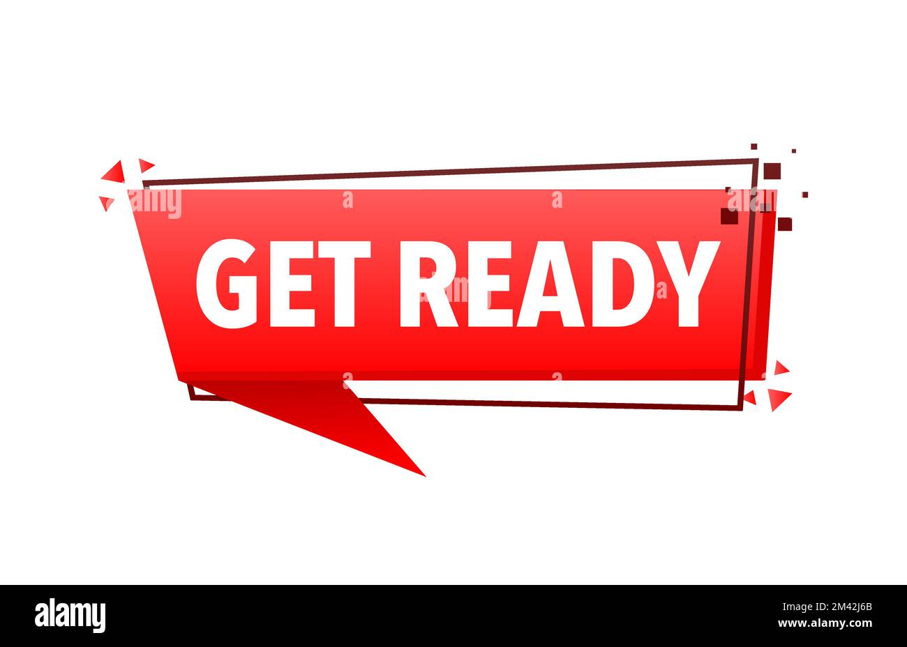 Ready shop speech bubble Stock Vector Images - Alamy