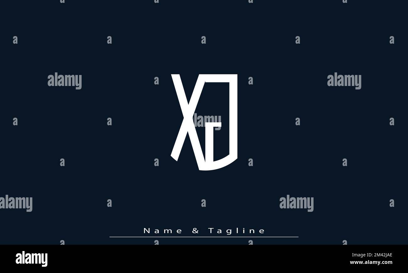Alphabet letters Initials Monogram logo WJ , JW Stock Vector Image ...