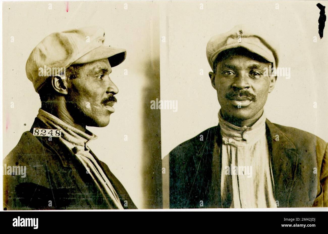 Photograph of George White. Bureau of Prisons, Inmate case files Stock ...