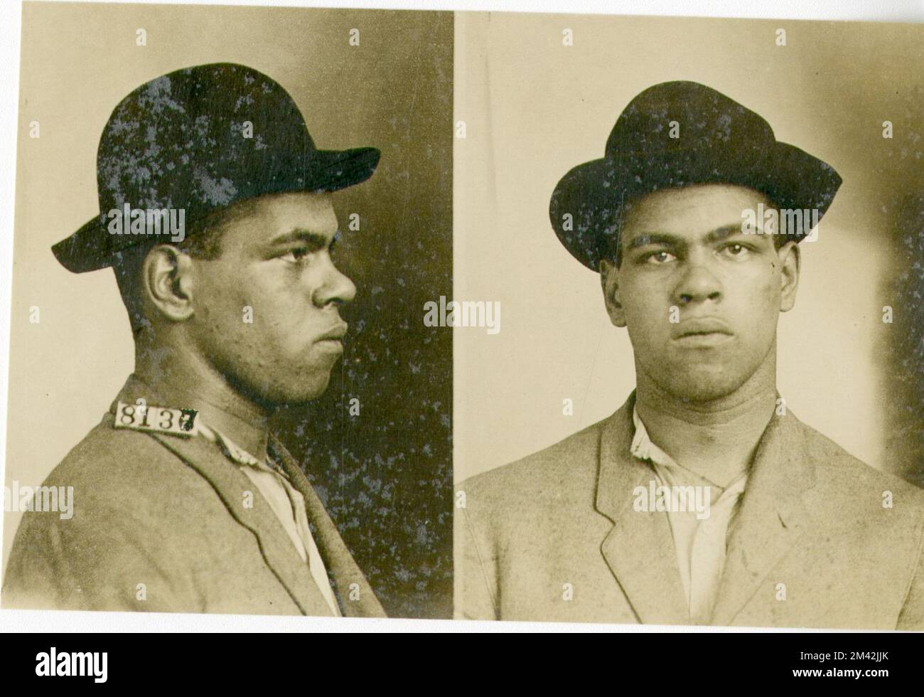 Photograph of Joseph Jones. Bureau of Prisons, Inmate case files Stock ...