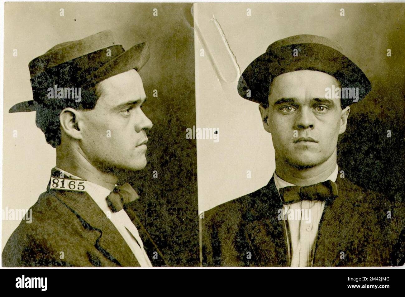 Photograph of John McKenzie. Bureau of Prisons, Inmate case files Stock ...