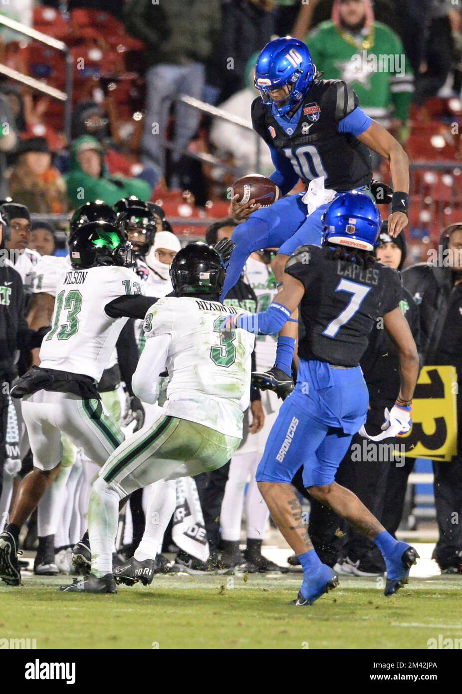 Frisco, Texas, USA. 17th Dec, 2022. Boise State Broncos quarterback ...