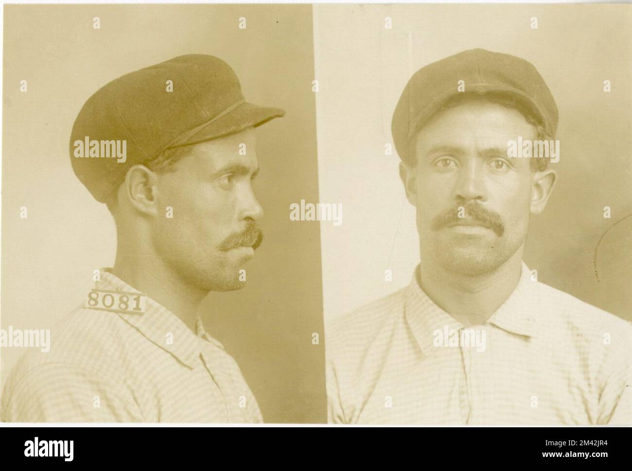 Photograph of John Hampton. Bureau of Prisons, Inmate case files Stock ...