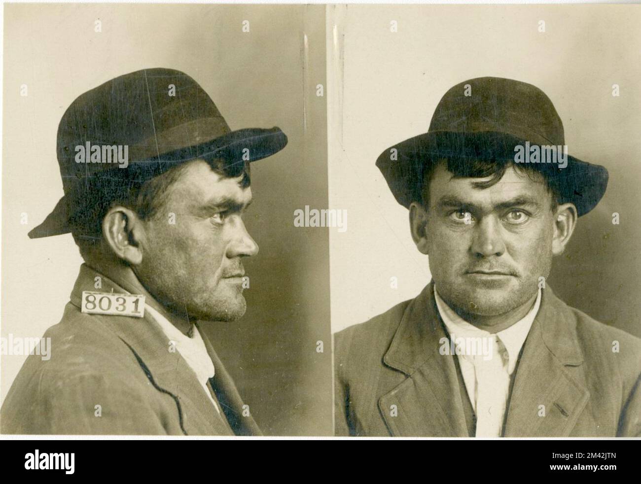 Photograph of Arthur Ruff. Bureau of Prisons, Inmate case files Stock ...