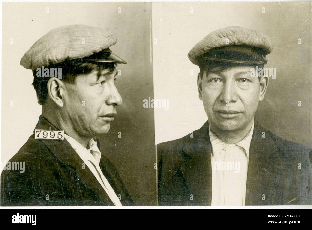 Photograph of William Red Earth. Bureau of Prisons, Inmate case files ...