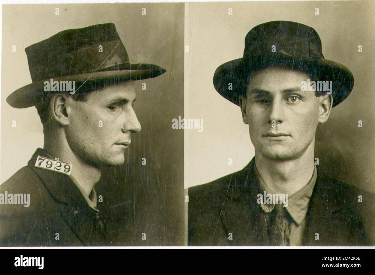 Photograph of Frank Finch. Bureau of Prisons, Inmate case files Stock ...