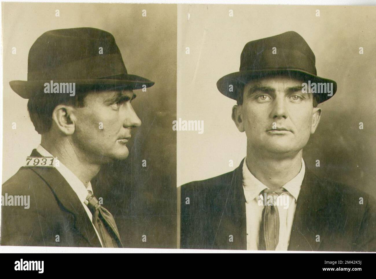 Photograph of Harry Ward. Bureau of Prisons, Inmate case files Stock ...