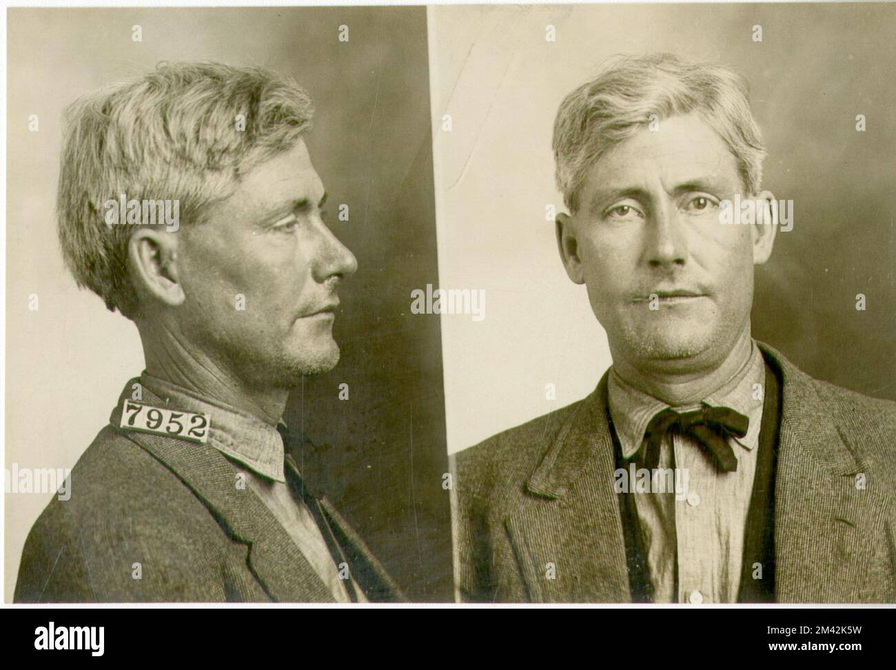 Photograph of George Frantz. Bureau of Prisons, Inmate case files Stock ...