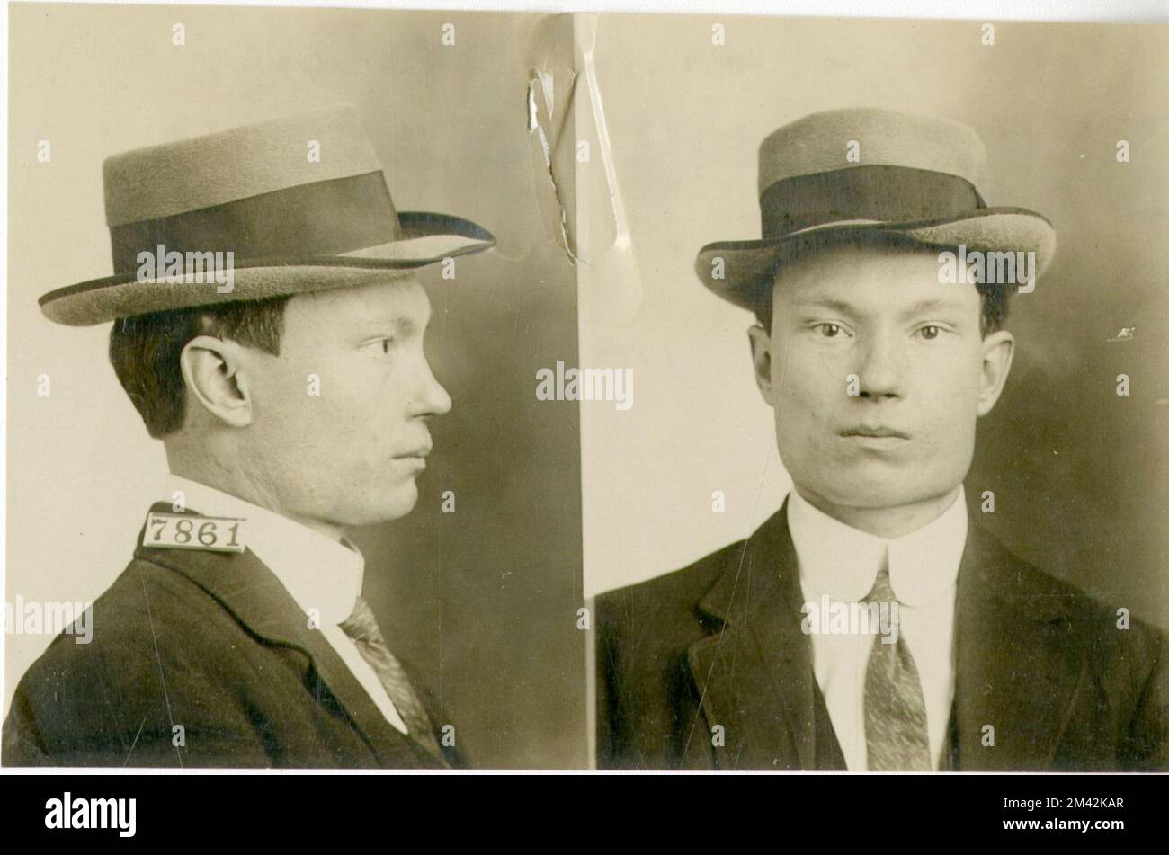Photograph of Burt Ellis. Bureau of Prisons, Inmate case files Stock ...