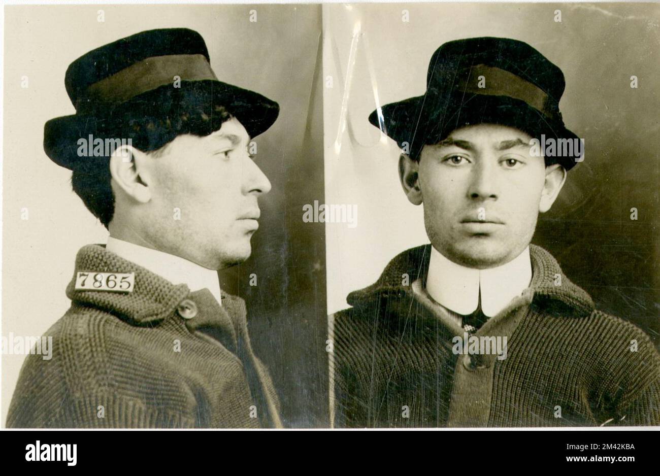 Photograph of Edward Paul. Bureau of Prisons, Inmate case files Stock ...