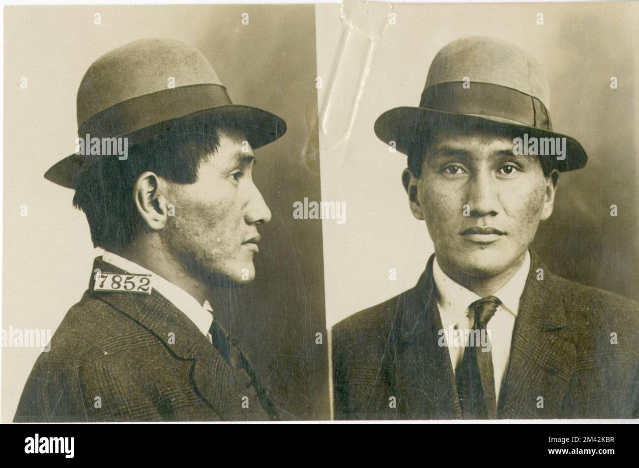 Photograph of Jesse Brave Hawk. Bureau of Prisons, Inmate case files ...