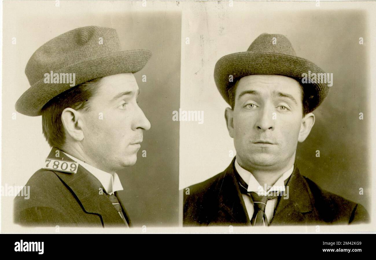 Photograph of Albert Leon. Bureau of Prisons, Inmate case files Stock ...