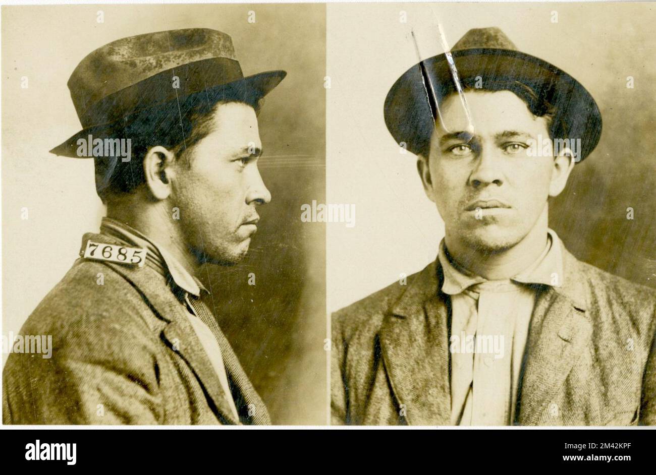 Photograph of Arthur Colvin. Bureau of Prisons, Inmate case files Stock ...