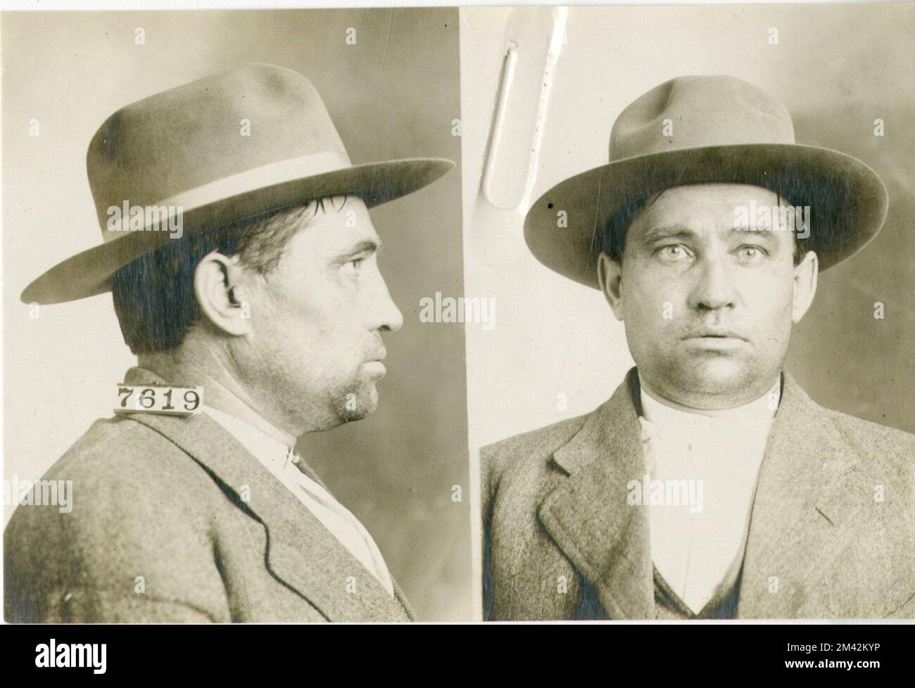 Photograph of Charles Clark. Bureau of Prisons, Inmate case files Stock ...