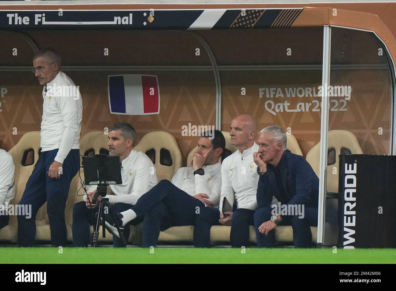 France head coach Didier Deschamps during the FIFA World Cup Qatar 2022 ...