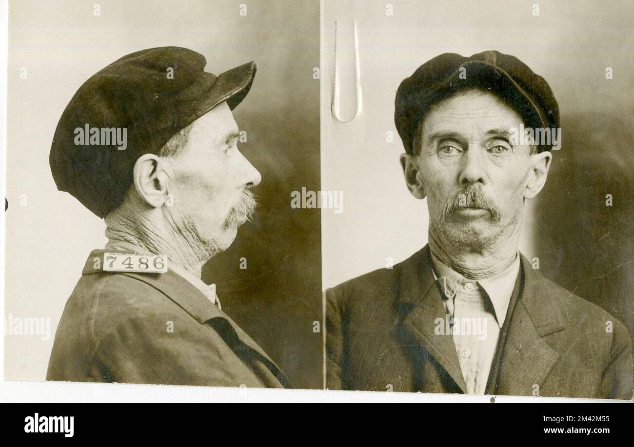 Photograph of John Carr. Bureau of Prisons, Inmate case files Stock ...