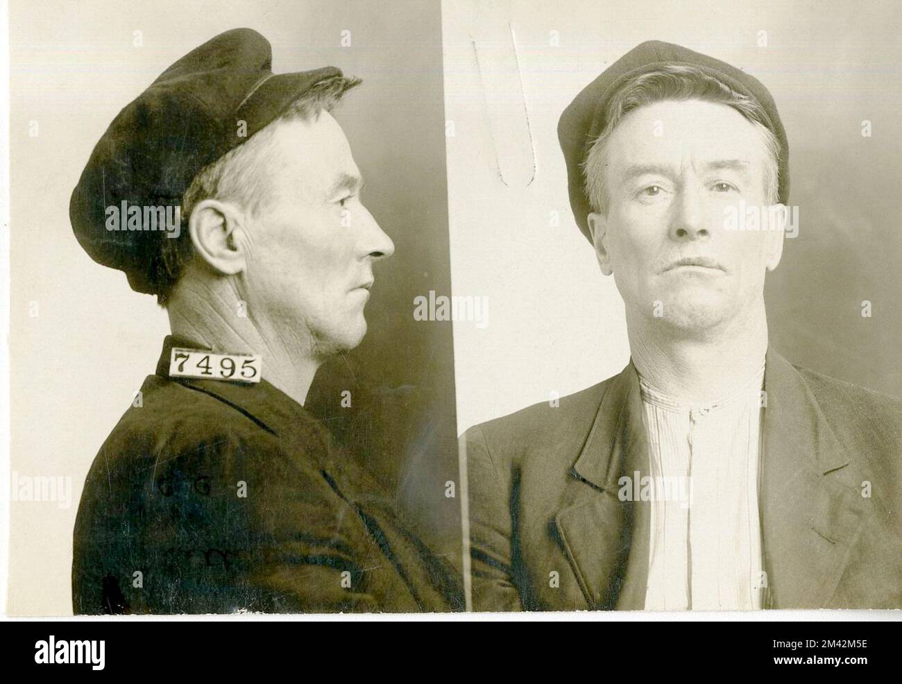 Photograph of Edward Hough. Bureau of Prisons, Inmate case files Stock ...