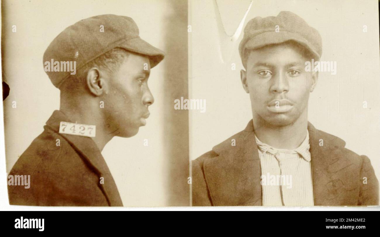 Photograph of Samuel Thomas. Bureau of Prisons, Inmate case files Stock ...