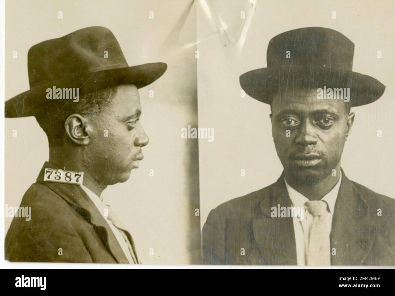 Photograph of Noah Saunders. Bureau of Prisons, Inmate case files Stock ...