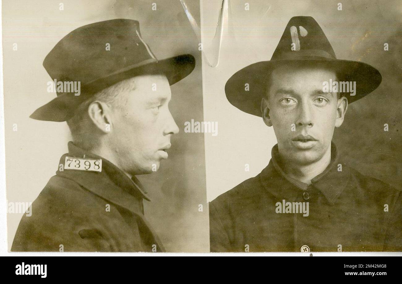 Photograph of Daniel T. Mix. Bureau of Prisons, Inmate case files Stock ...