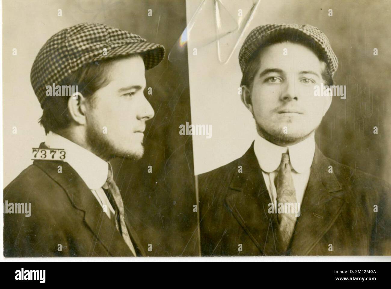 Photograph of Forest Hanley. Bureau of Prisons, Inmate case files Stock ...