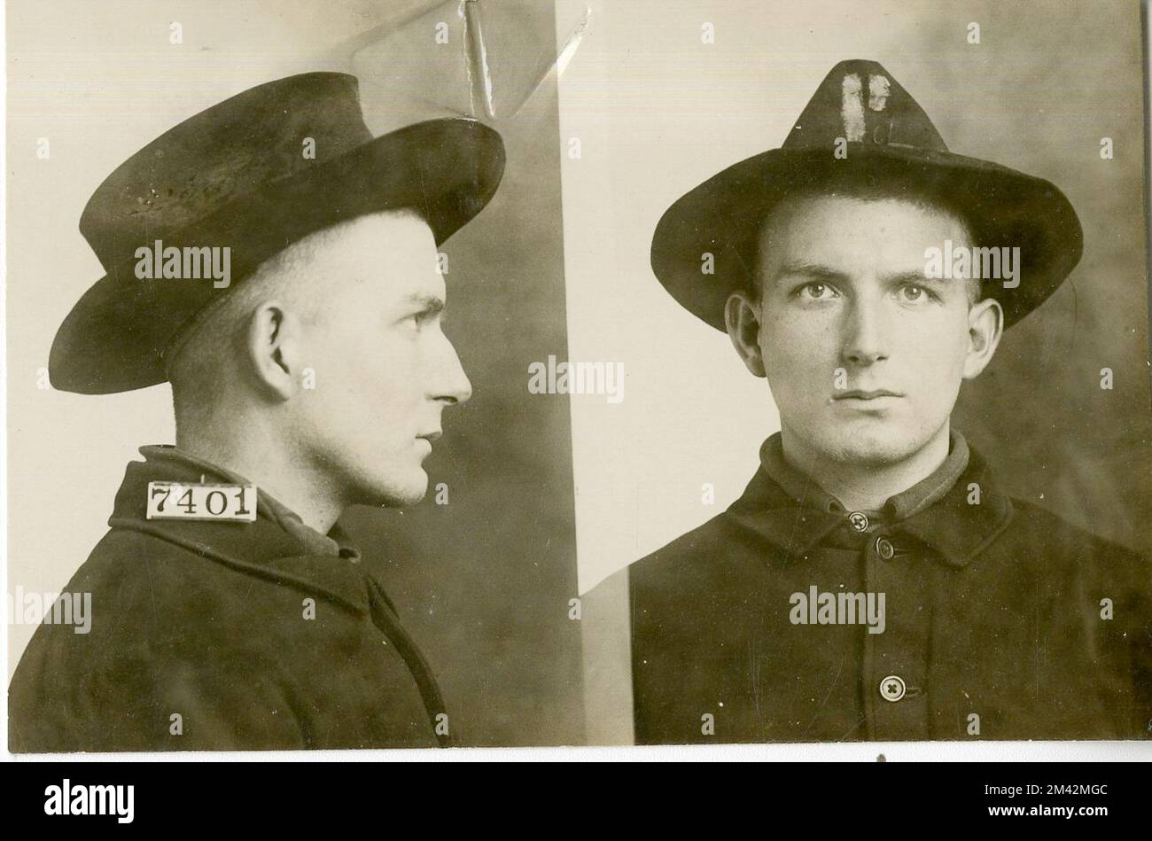 Photograph of Howard F. Ward. Bureau of Prisons, Inmate case files ...