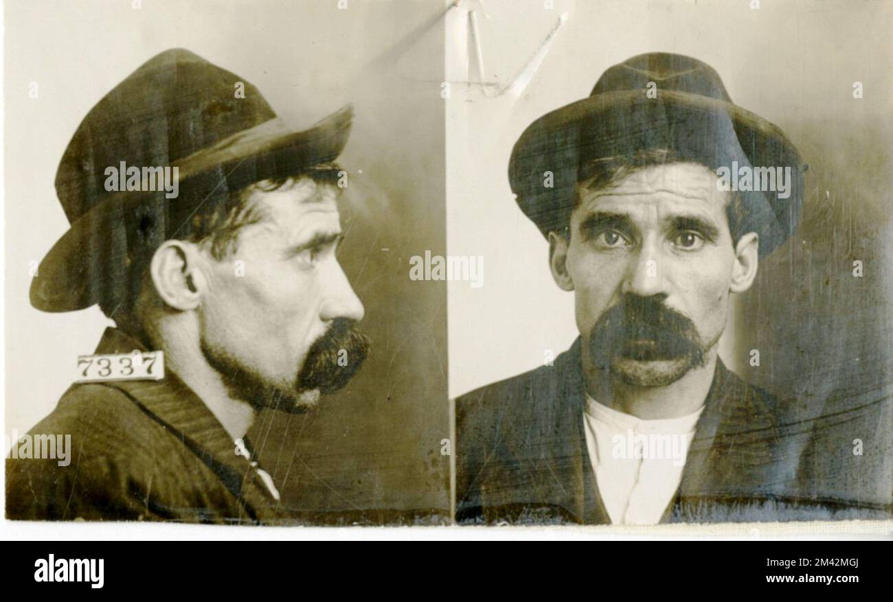 Photograph of Anton Krsteff. Bureau of Prisons, Inmate case files Stock ...