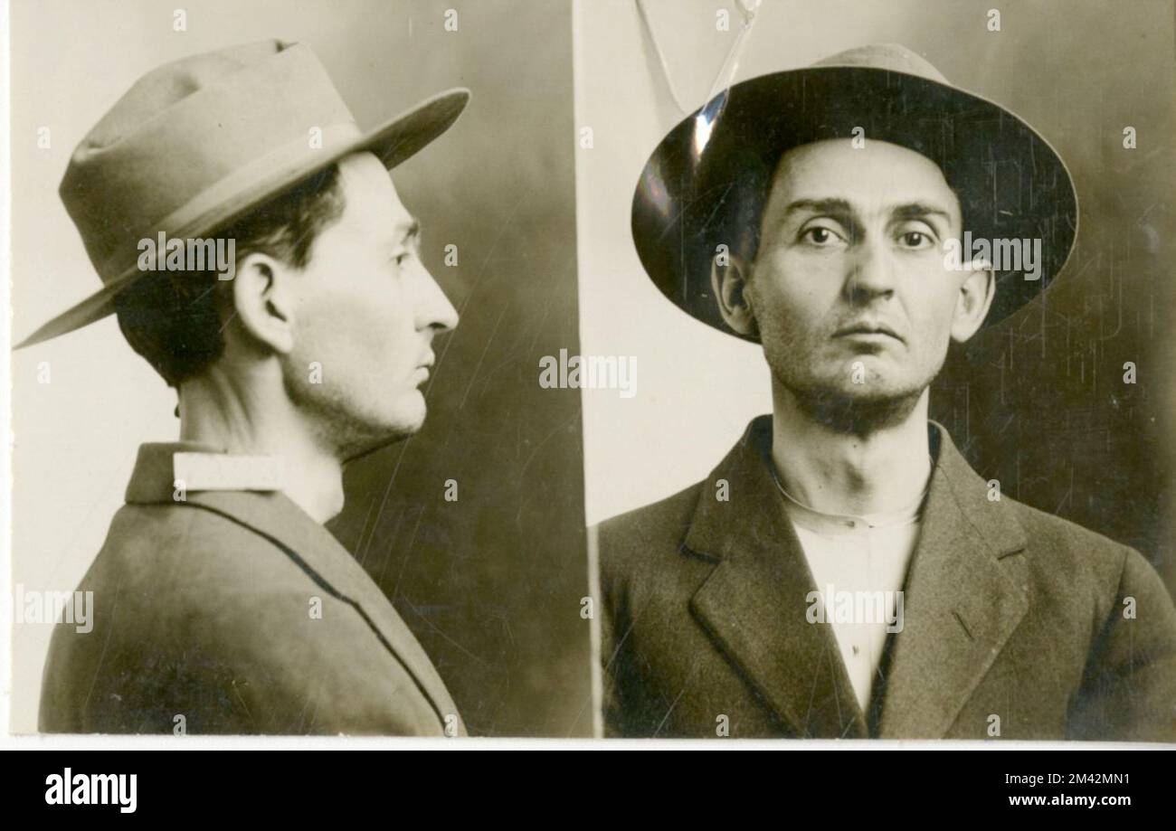 Photograph of C. Albert Mead. Bureau of Prisons, Inmate case files ...