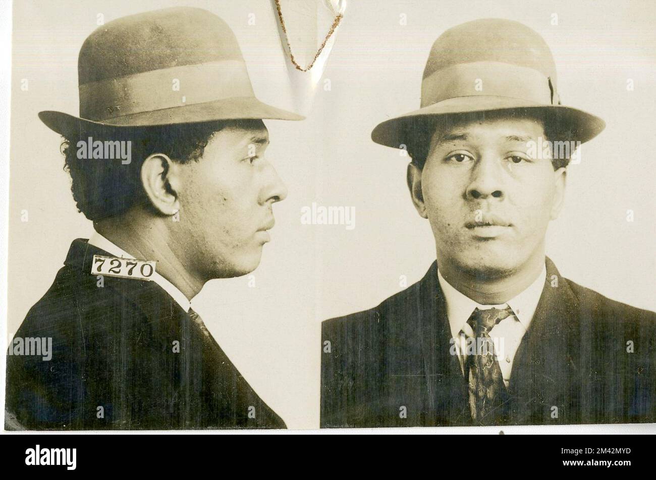 Photograph of William Hall. Bureau of Prisons, Inmate case files Stock ...