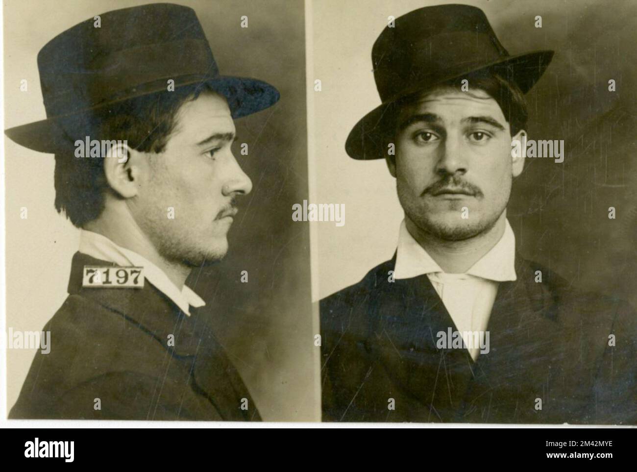 Photograph of Albert Mattozo. Bureau of Prisons, Inmate case files ...