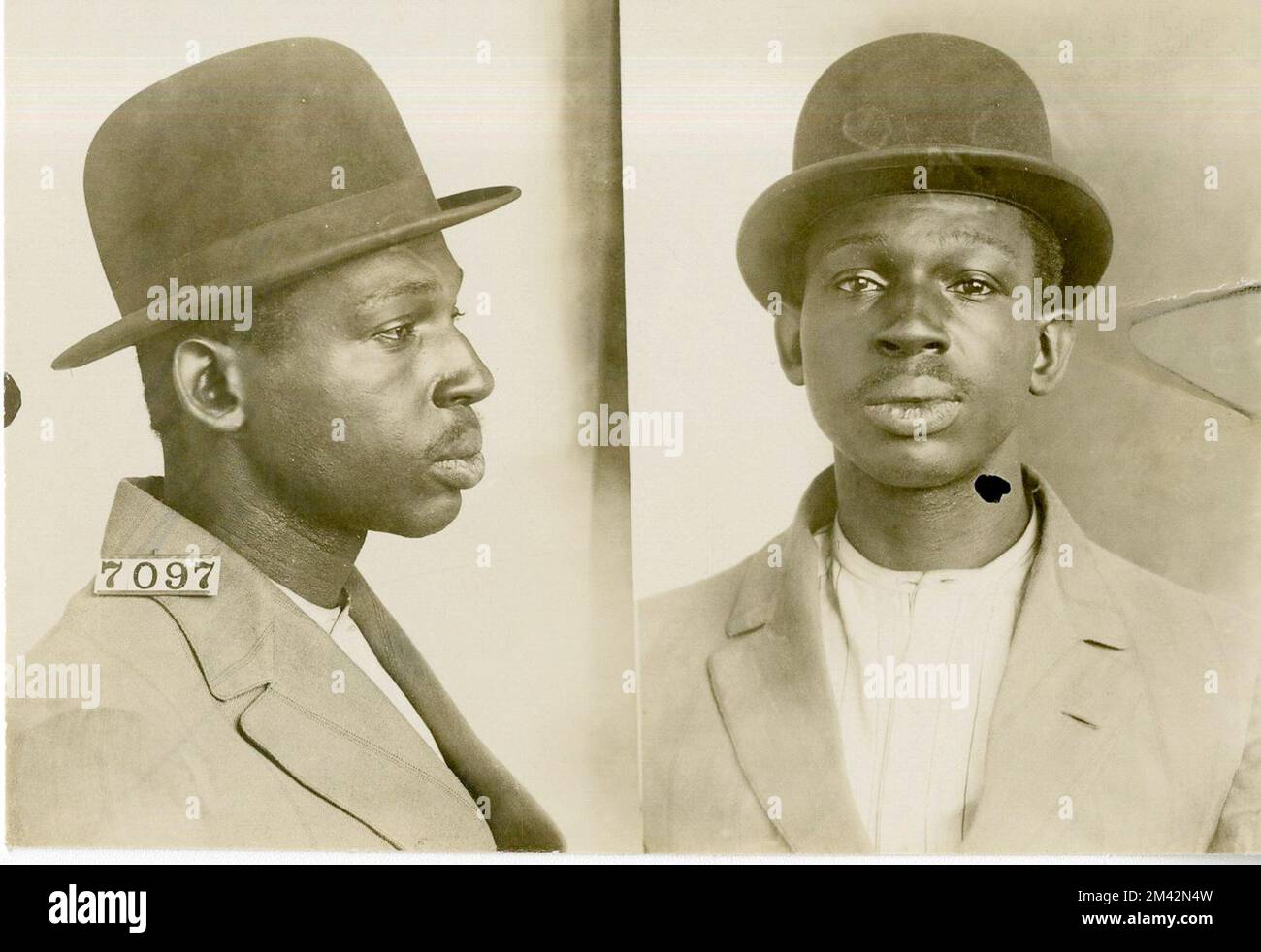 Photograph of Archie Bass. Bureau of Prisons, Inmate case files Stock ...