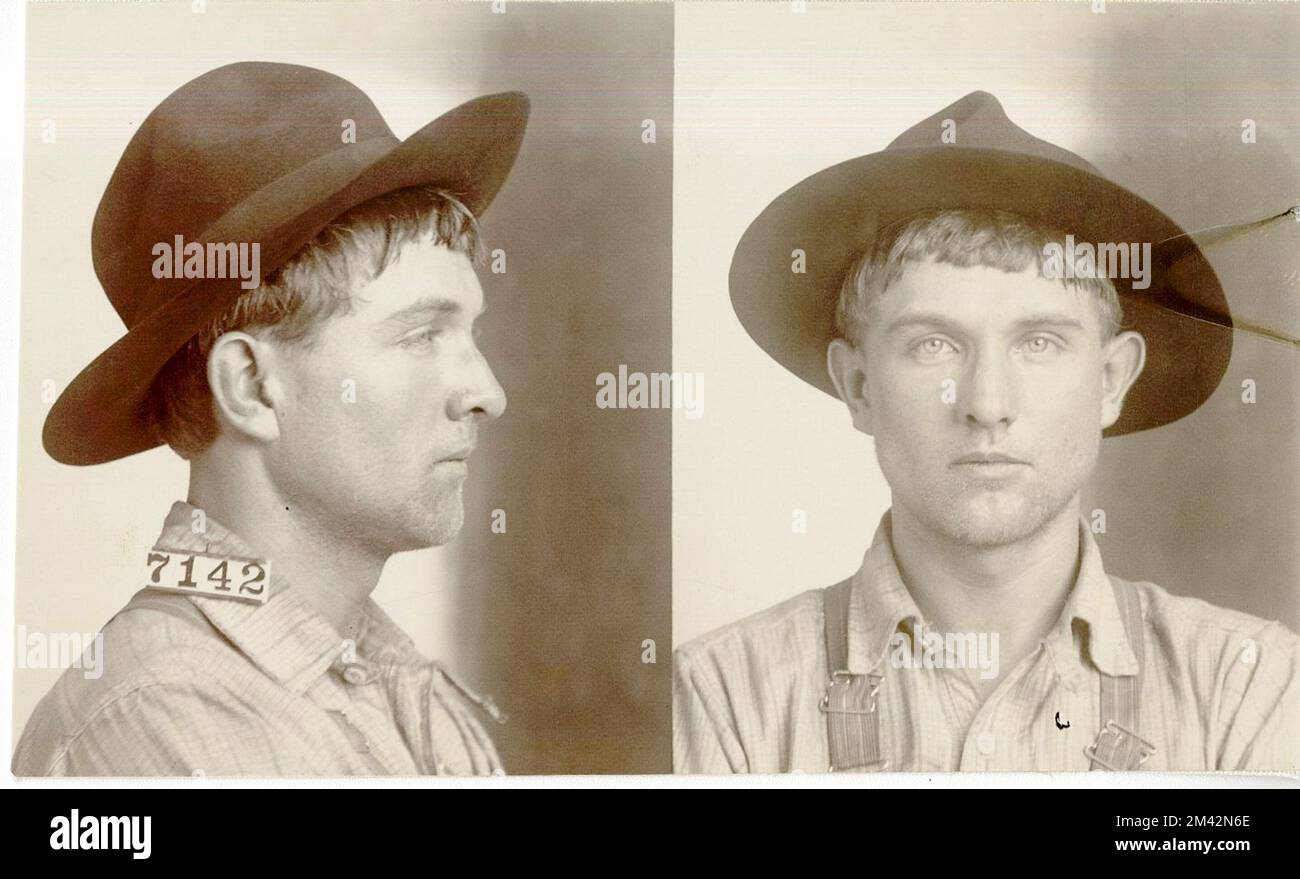 Photograph of Fred Bishop. Bureau of Prisons, Inmate case files Stock ...