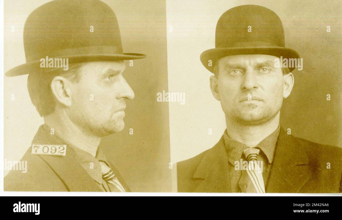 Photograph of George Ebeling. Bureau of Prisons, Inmate case files ...