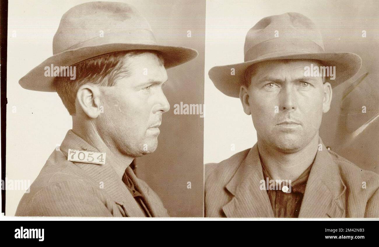 Photograph of John Hearst. Bureau of Prisons, Inmate case files Stock ...