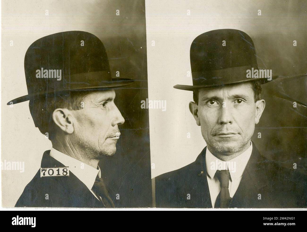 Photograph of Charles B. F. Hubbard. Bureau of Prisons, Inmate case ...