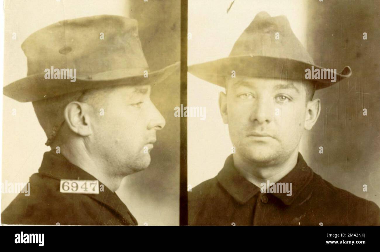 Photograph of John Flint. Bureau of Prisons, Inmate case files Stock ...