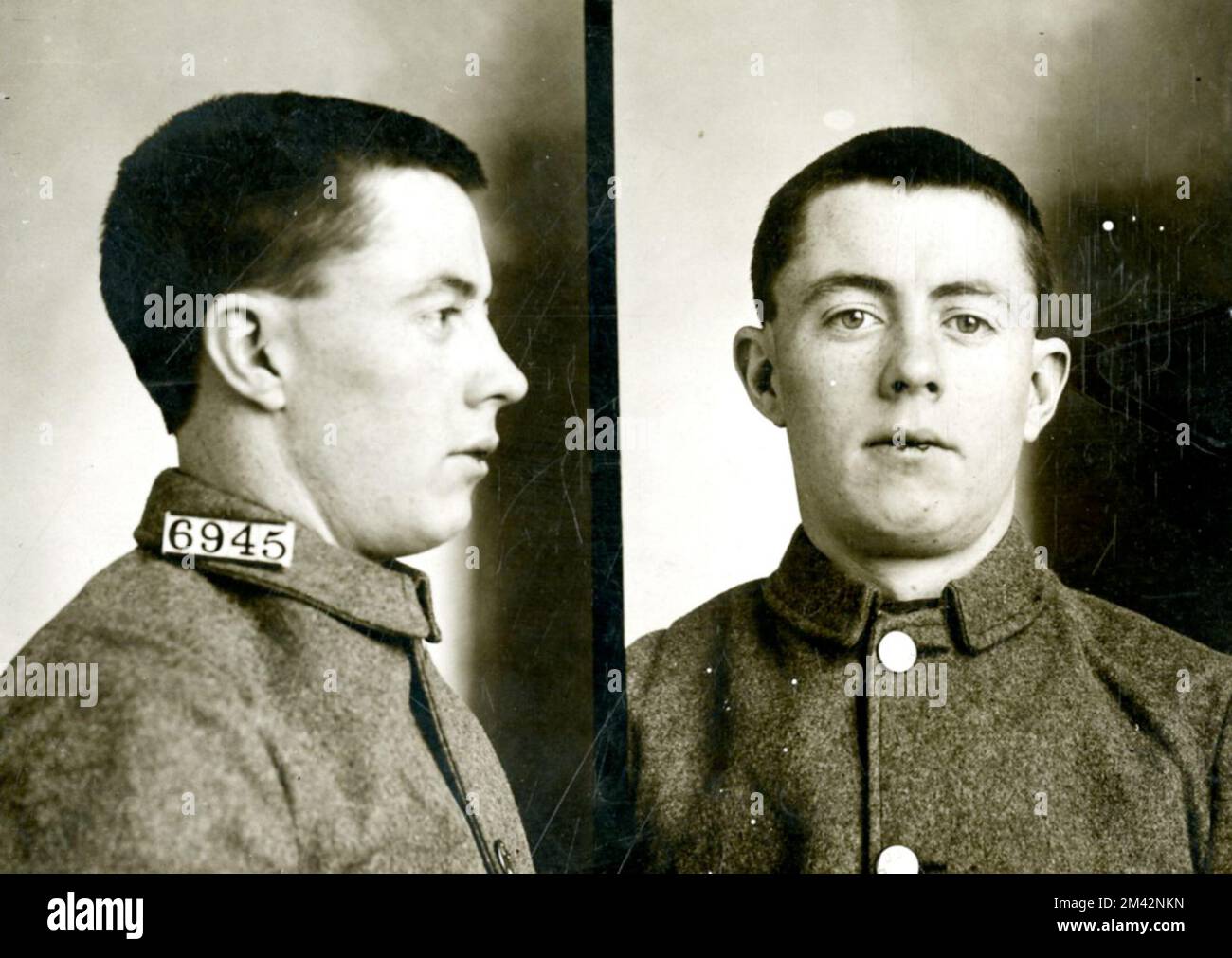 Photograph of James Keating. Bureau of Prisons, Inmate case files Stock ...