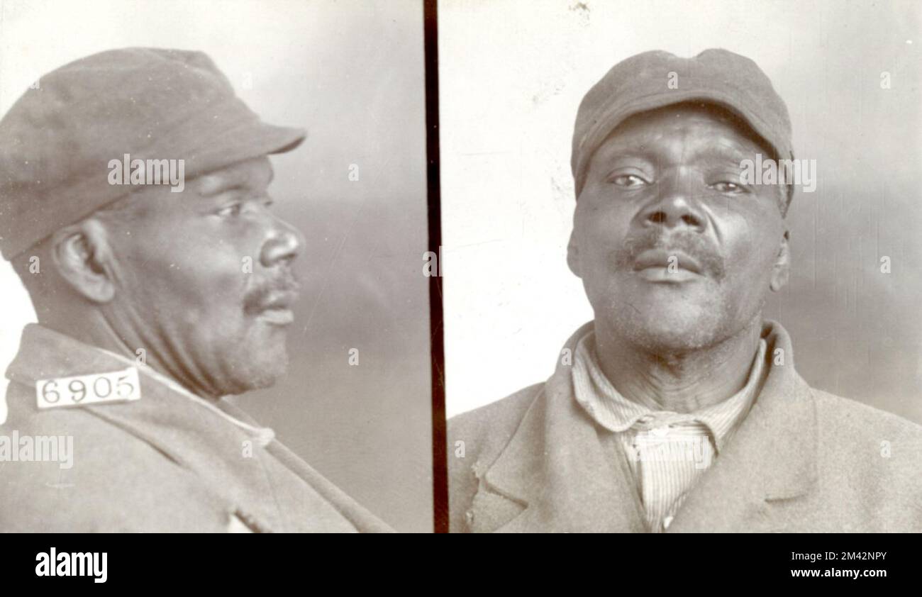 Photograph of Joshua Wade. Bureau of Prisons, Inmate case files Stock ...