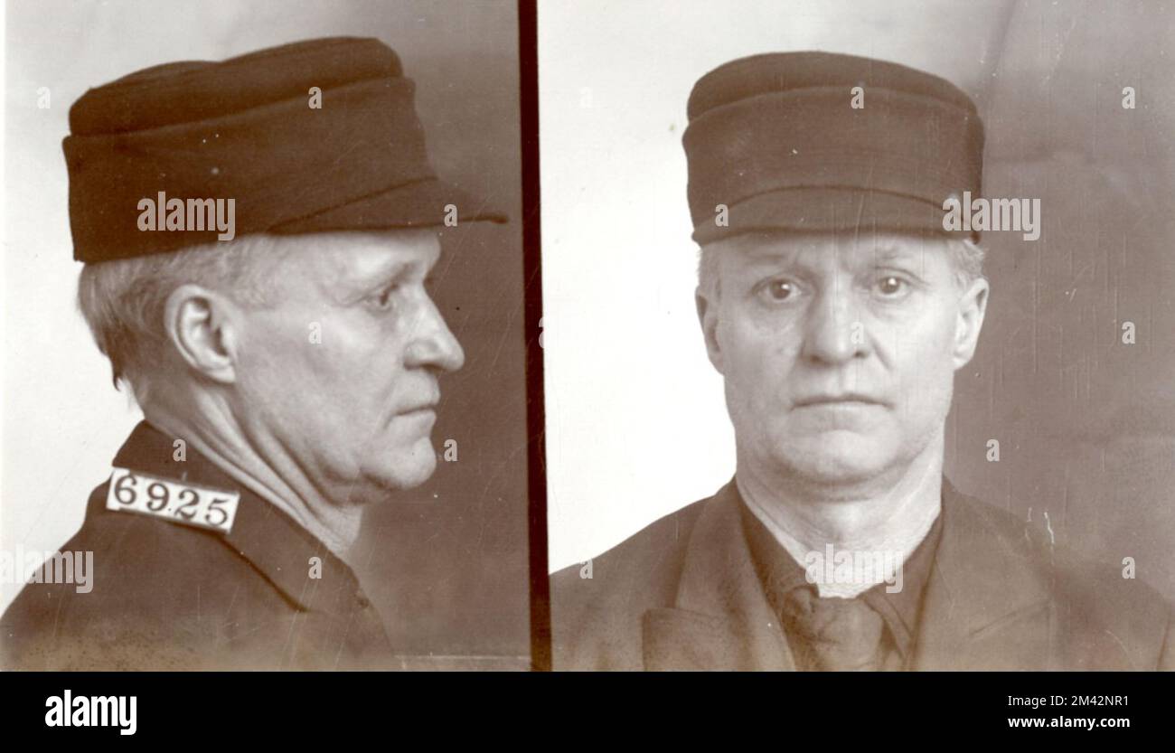 Photograph of Jacob Wyand. Bureau of Prisons, Inmate case files Stock ...