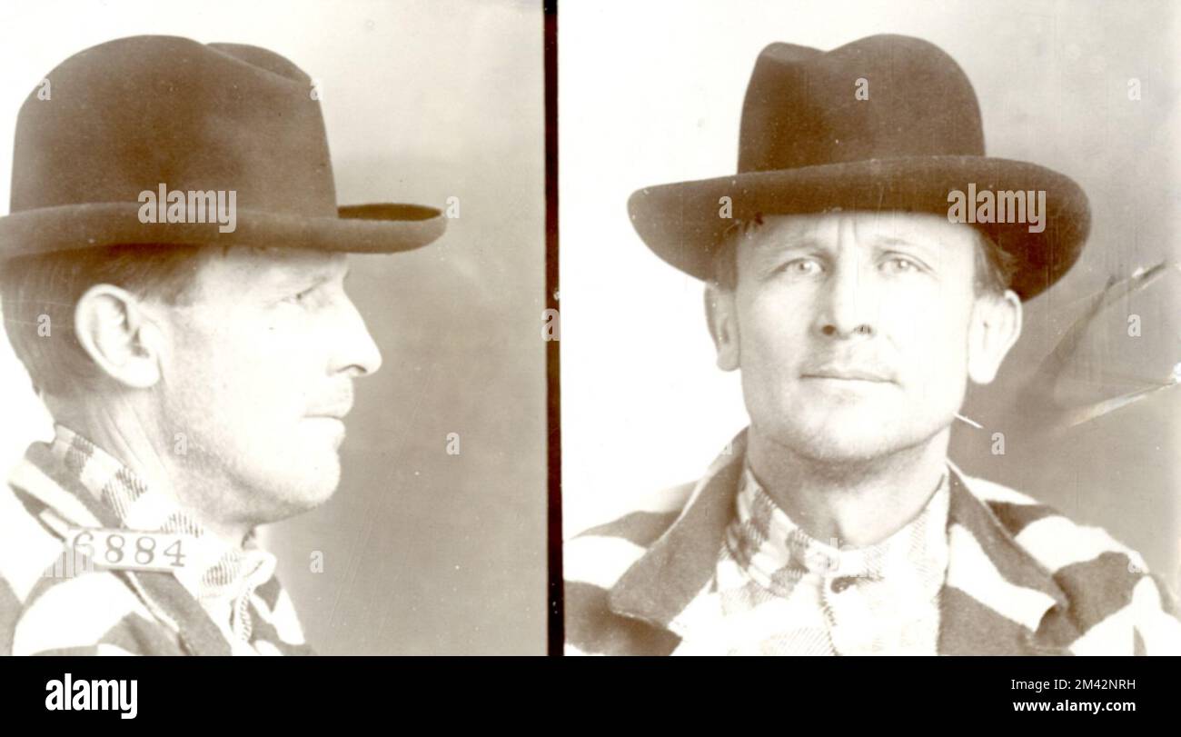 Photograph of George Young. Bureau of Prisons, Inmate case files Stock ...