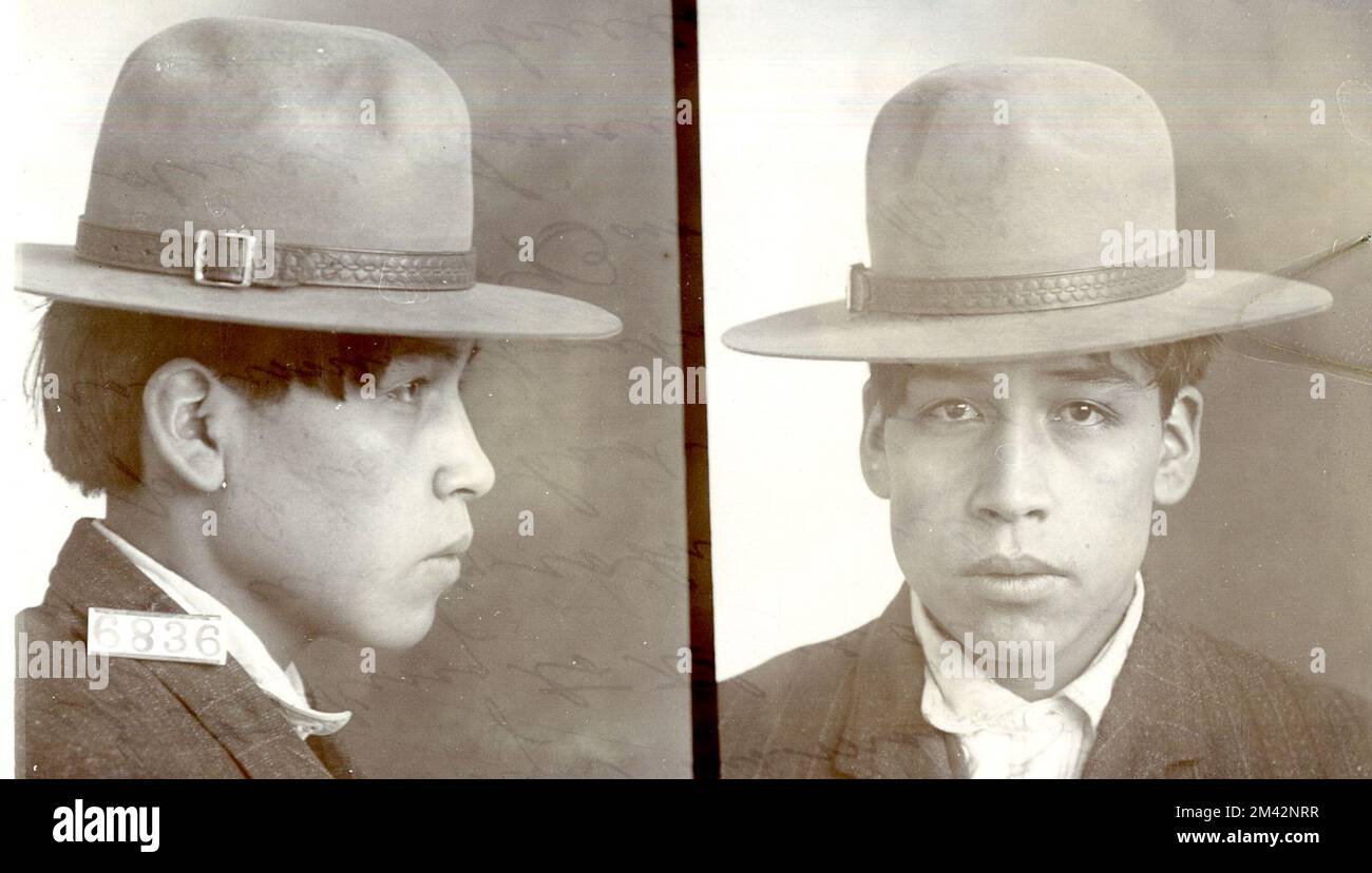 Photograph of Leo Barnaby. Bureau of Prisons, Inmate case files Stock ...