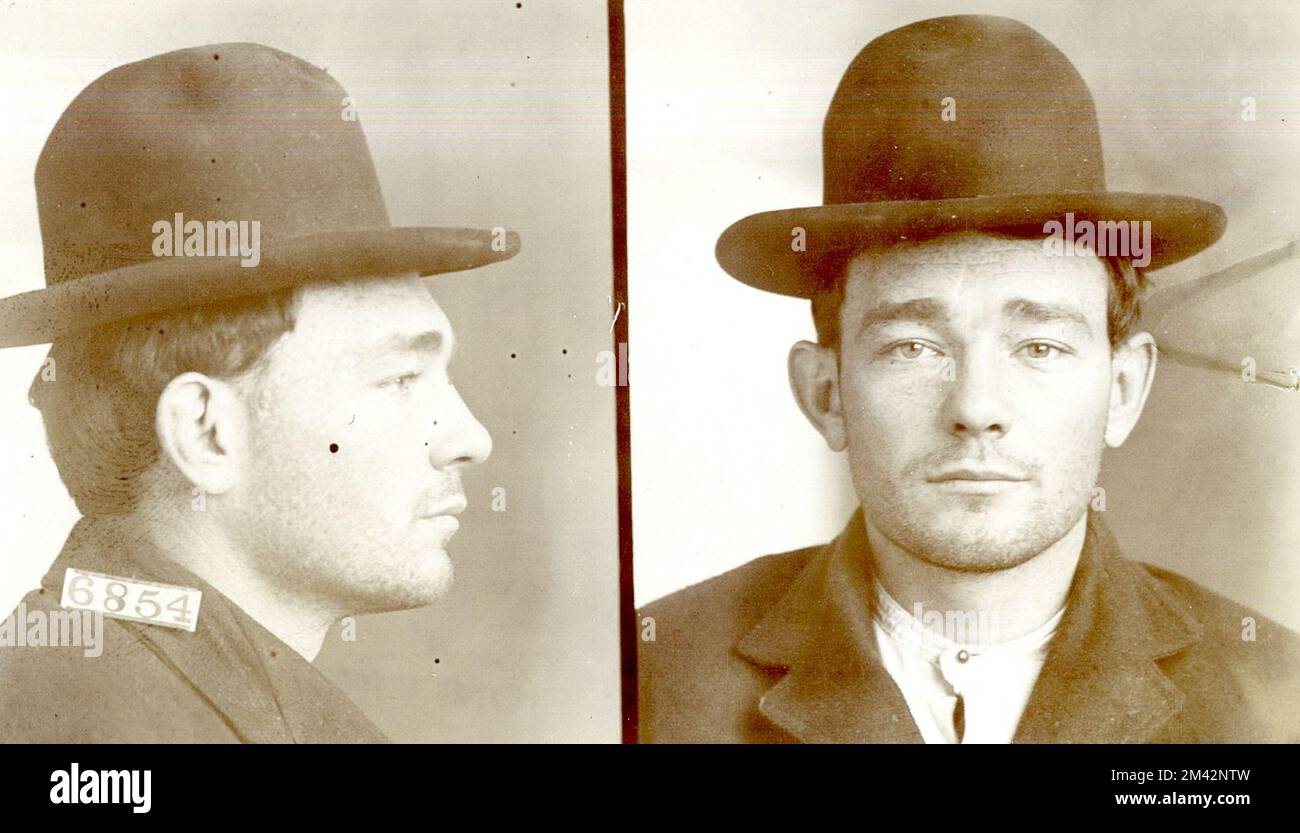 Photograph of Daniel Shea. Bureau of Prisons, Inmate case files Stock ...