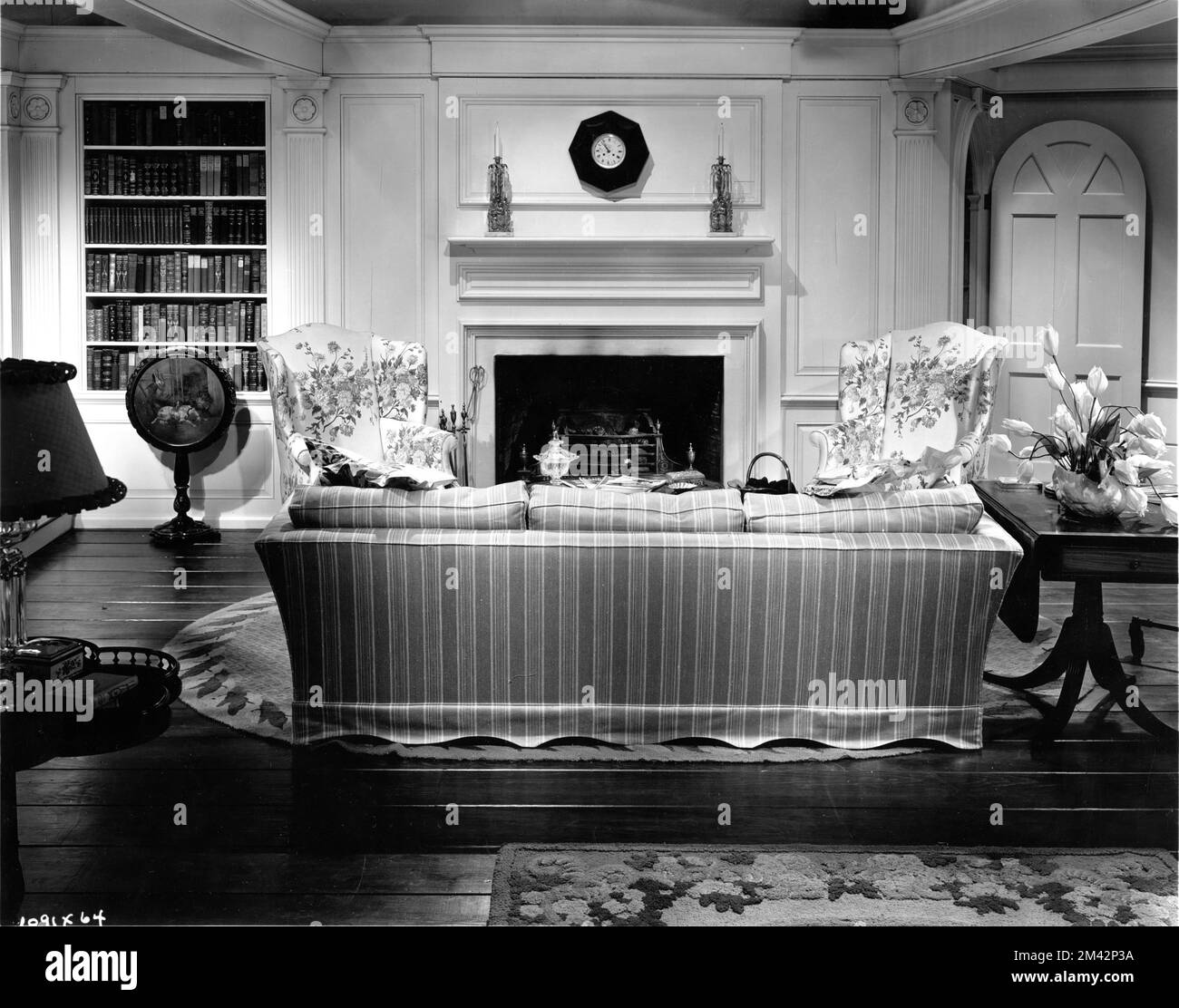 Set Reference Still of Living Room in Remodelled Farmhouse for NORMA ...