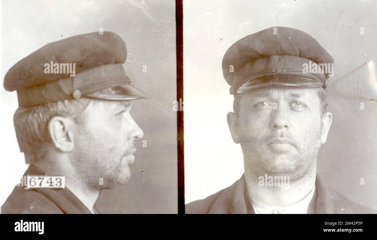 Photograph of Edward Hayes. Bureau of Prisons, Inmate case files Stock ...